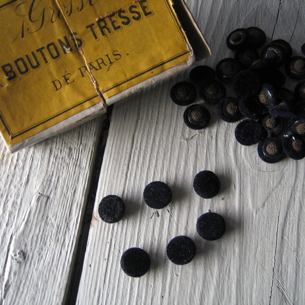 Antique Button Box - Etsy