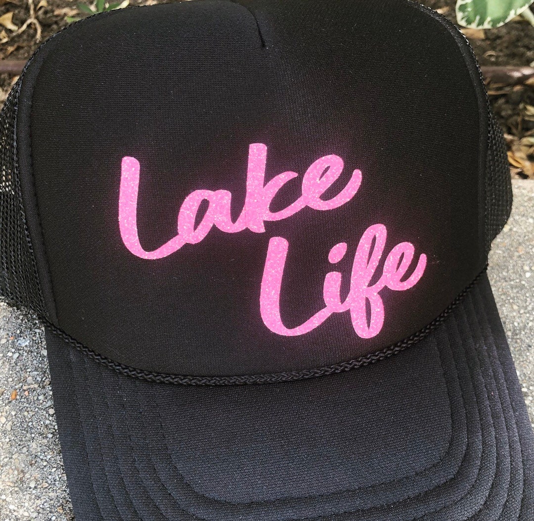 Lake Hat-lake Life-trucker Hat - Etsy
