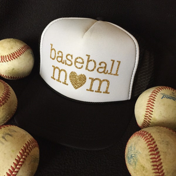 Baseball Mom Hat - Etsy