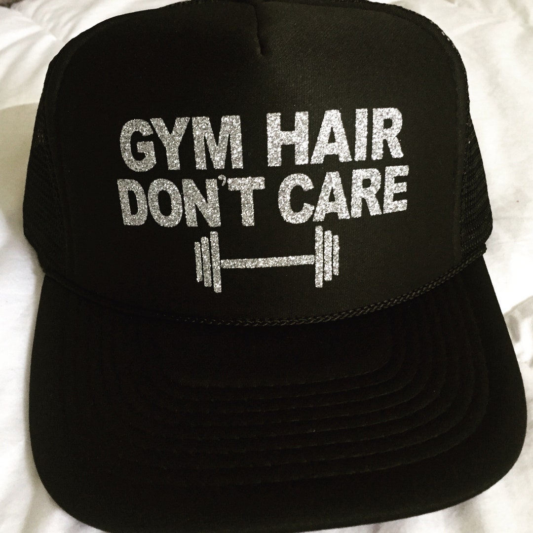 Gym Hat-gym Hair Dont Care-funny Hat-gym-funny Trucker Hat - Etsy