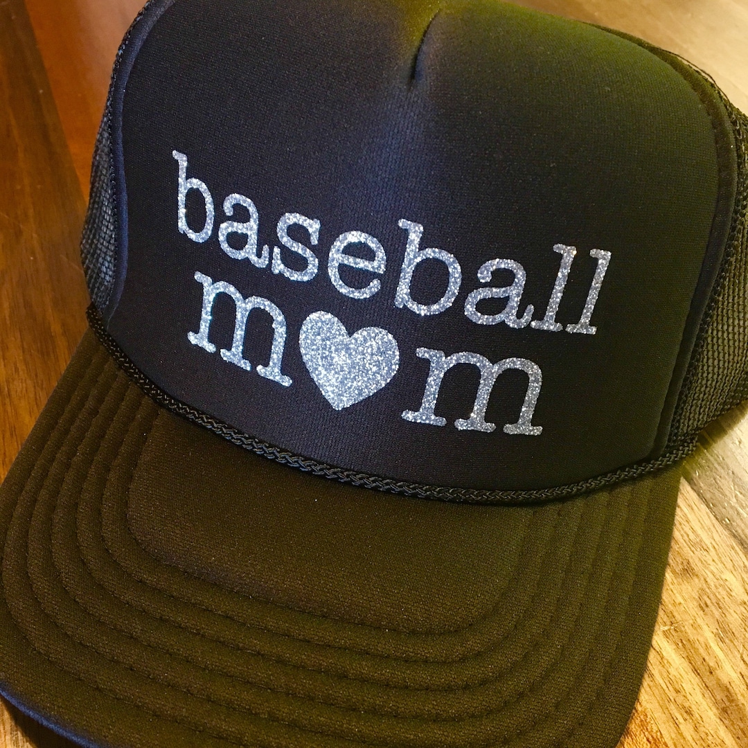 Baseball Mom Hat-baseball Mom-baseball Hat-baseball Mom Trucker Hat - Etsy