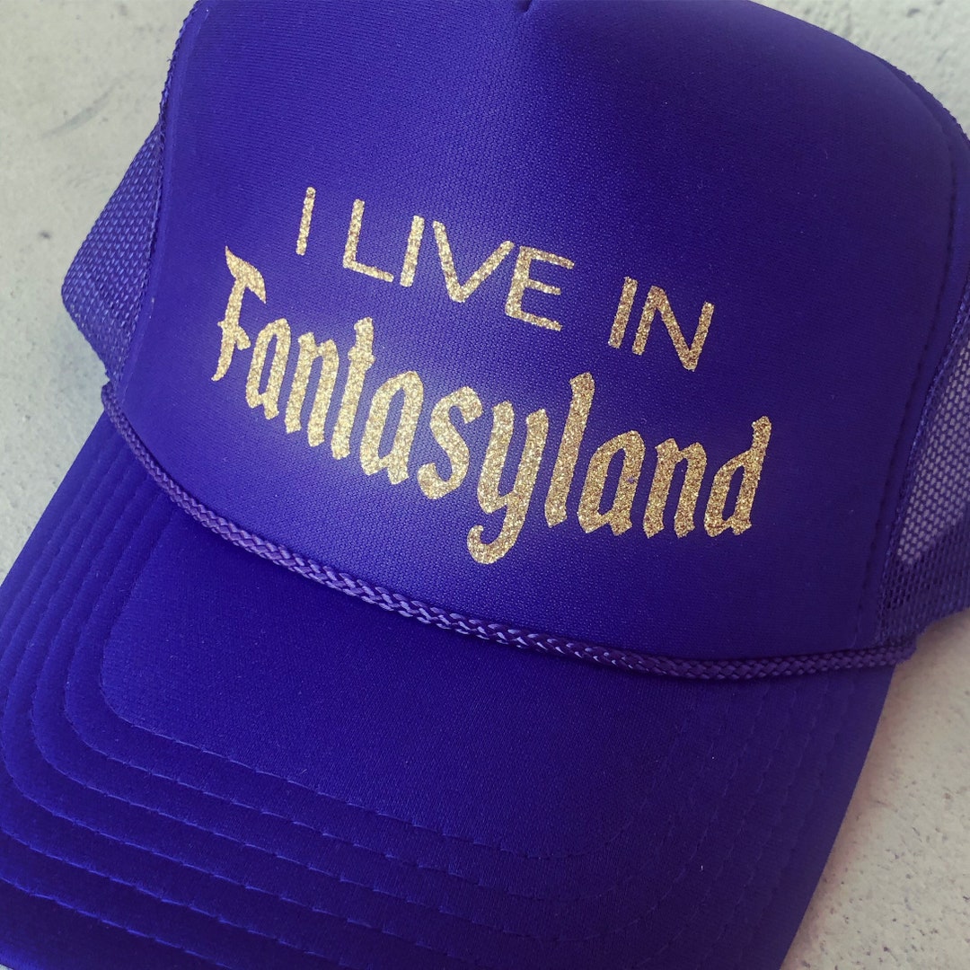 Fantasyland-disney Hat-disneyland Hat-womens Trucker Hat - Etsy