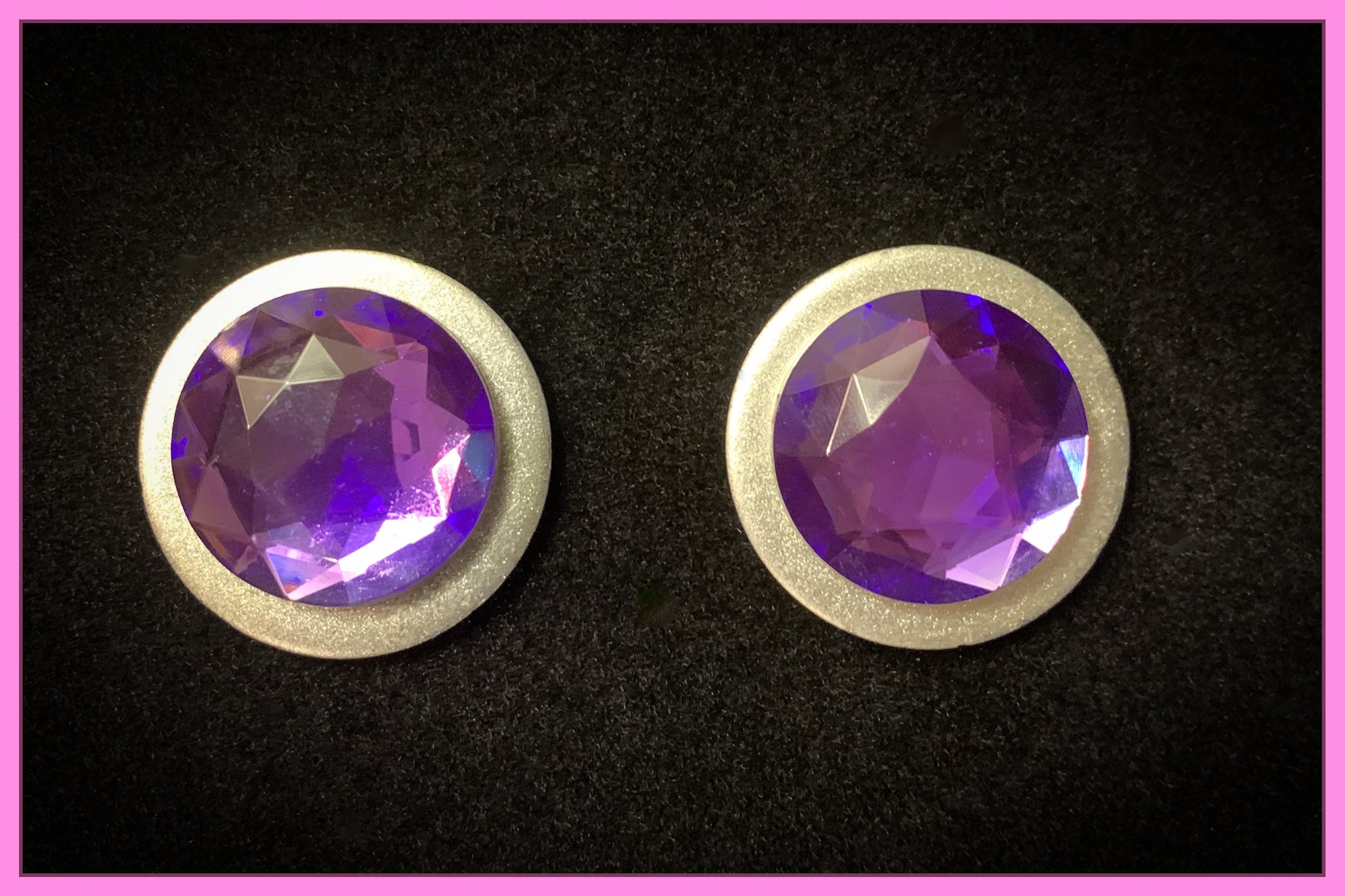 Windyweights: Dress Weights Purple Amethyst Rounds Set - Etsy