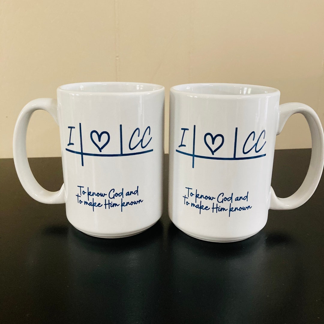 I Love CC Mug 15 Oz Large Size to Know God and to Make Him Known ...