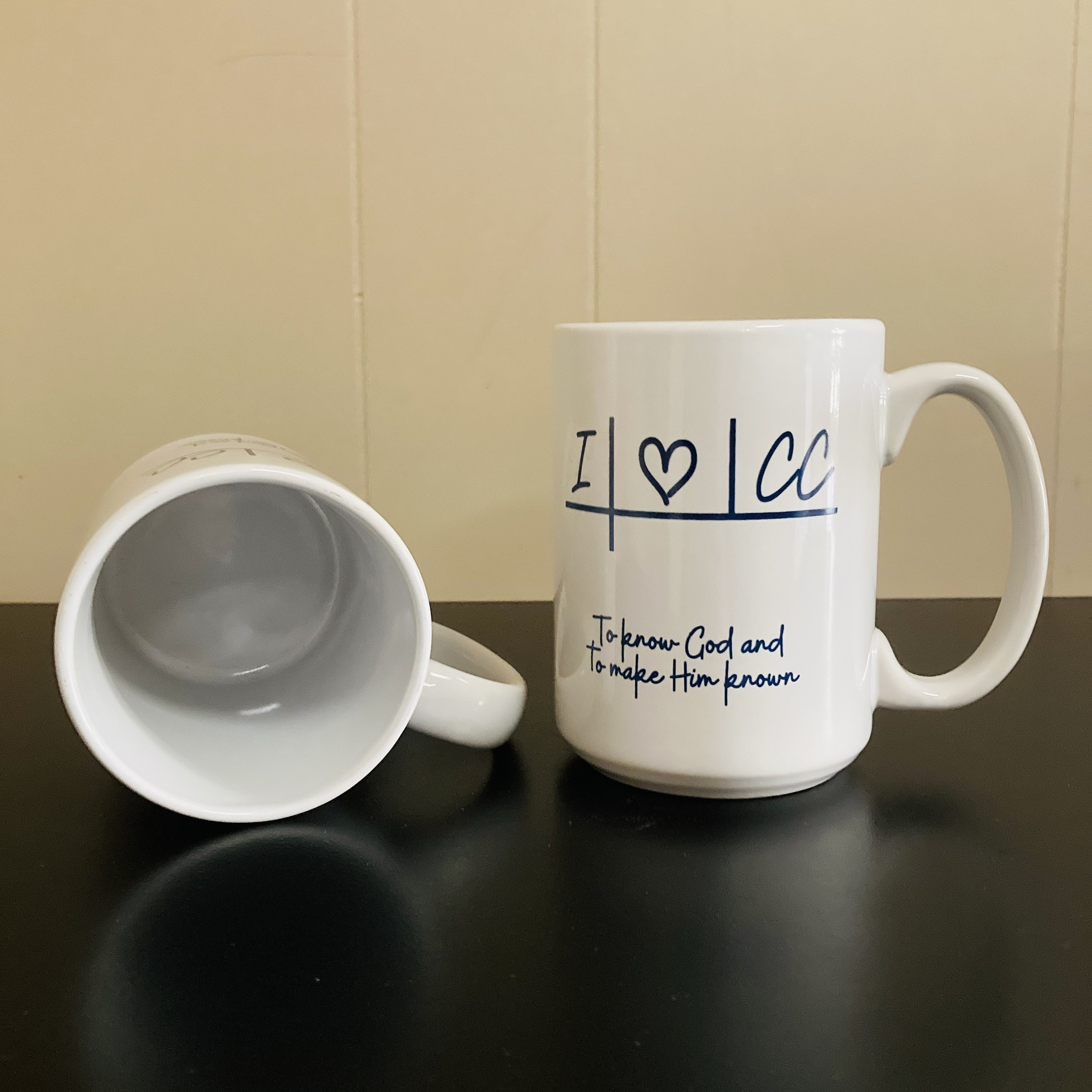 I Love CC Mug 15 Oz Large Size to Know God and to Make Him Known ...