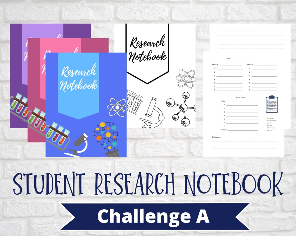 Student Research Notebook, Challenge A Research Journal for Classical ...