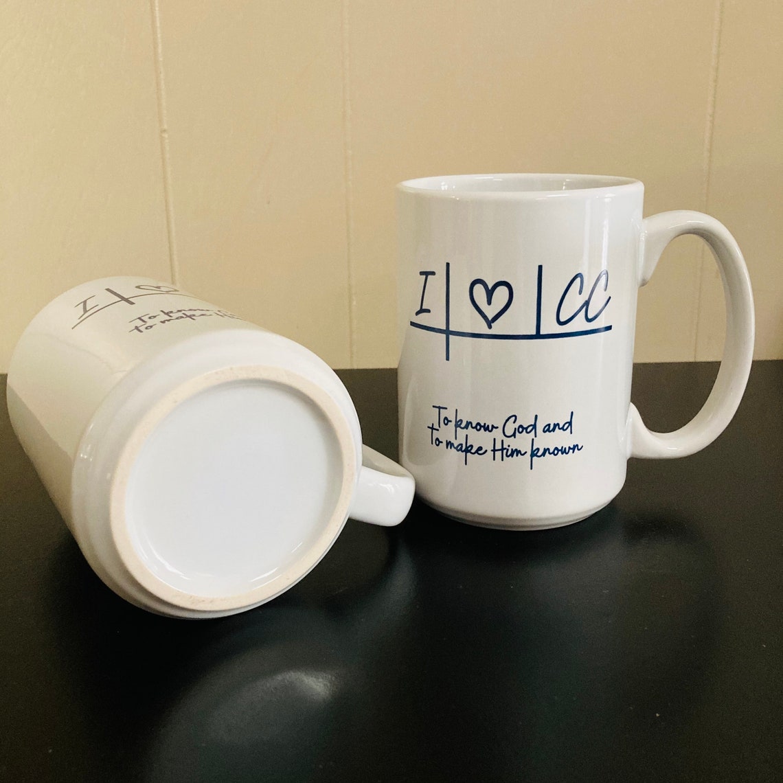 I Love CC Mug 15 Oz Large Size to Know God and to - Etsy