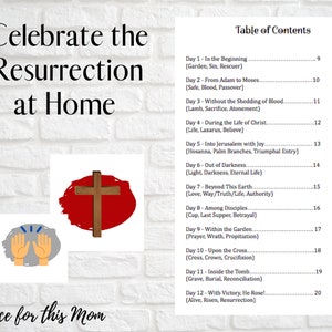 Resurrection Celebration - A Family Easter Discovery - Printable Pack ...