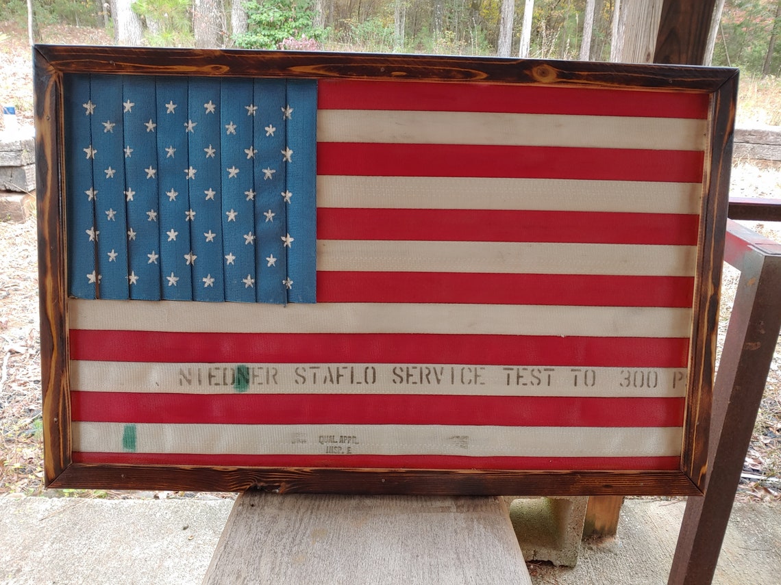 Fire Hose Flag | Etsy