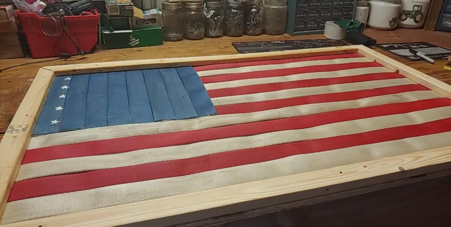 Fire Hose Flag | Etsy