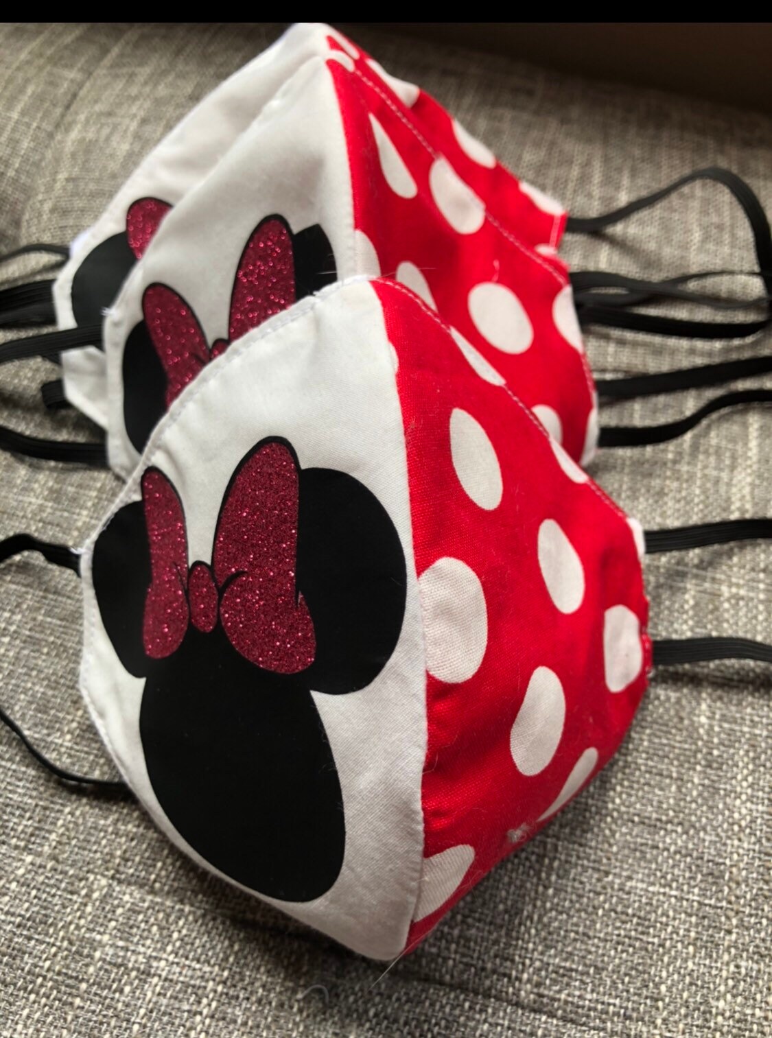 Minnie Mouse Mask Cute Face Mask Funny Face Mask - Etsy