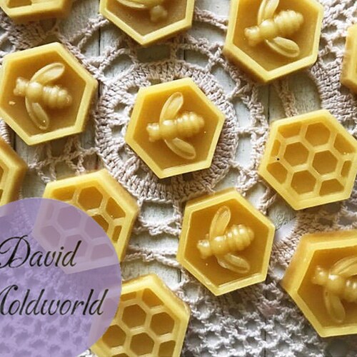 Bee Honeycomb Silicone Mold Fondant / Bee Mold/ for Cake - Etsy