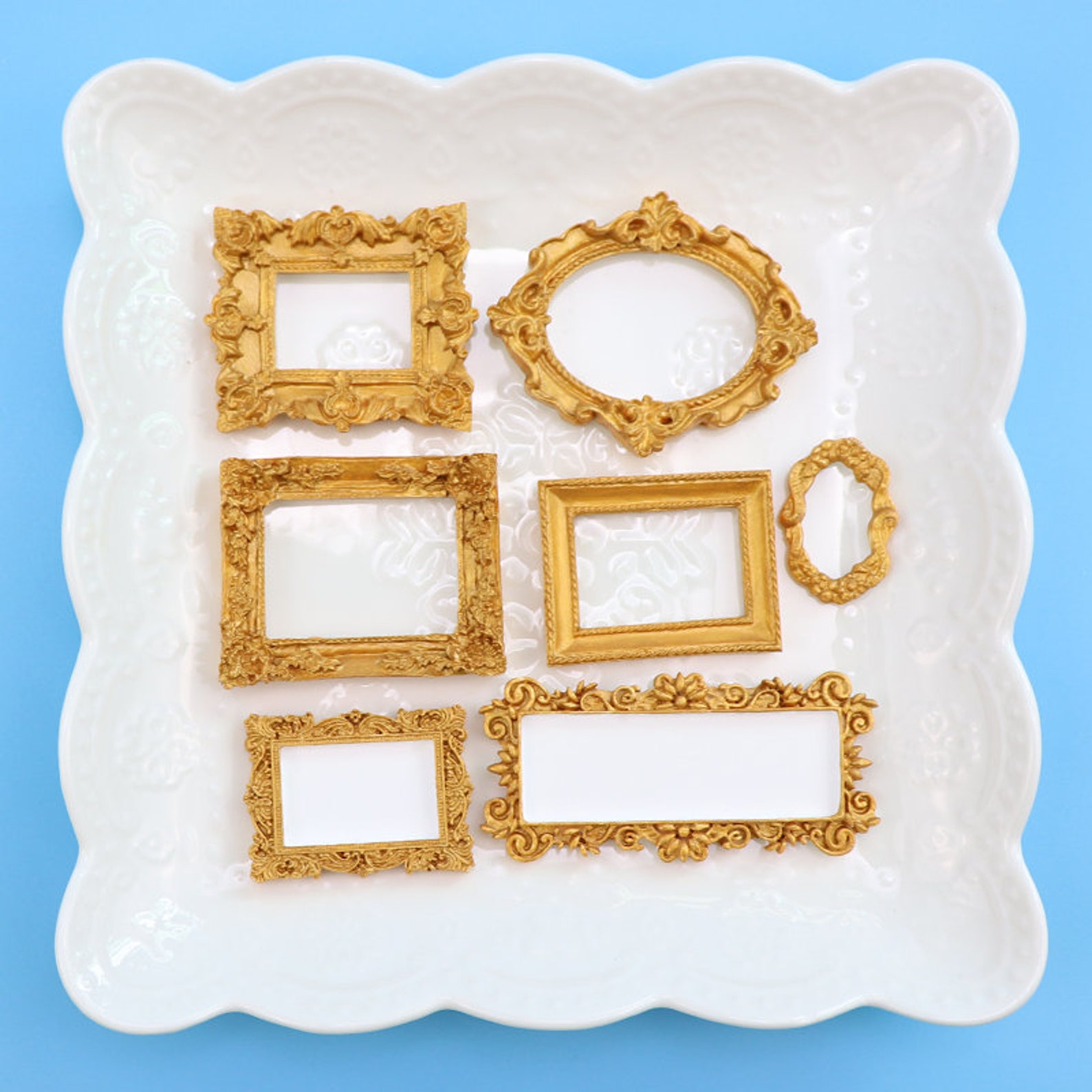 Frame Border Silicone Mold/retro Photo Frame Mold/home - Etsy