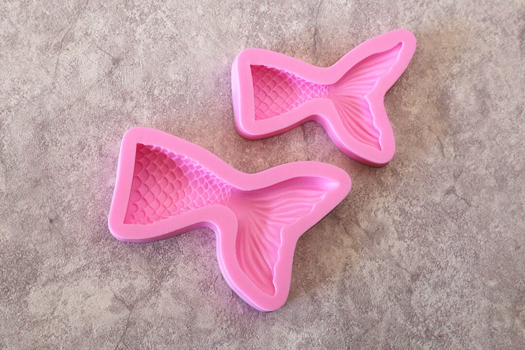 Mermaid Tail Mold,silicone Sea Fish Cookies Mold, Candy, Chocolate ...