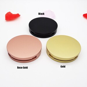 Empty Powder Compact Container /matte Mirror Compact /beauty Makeup ...