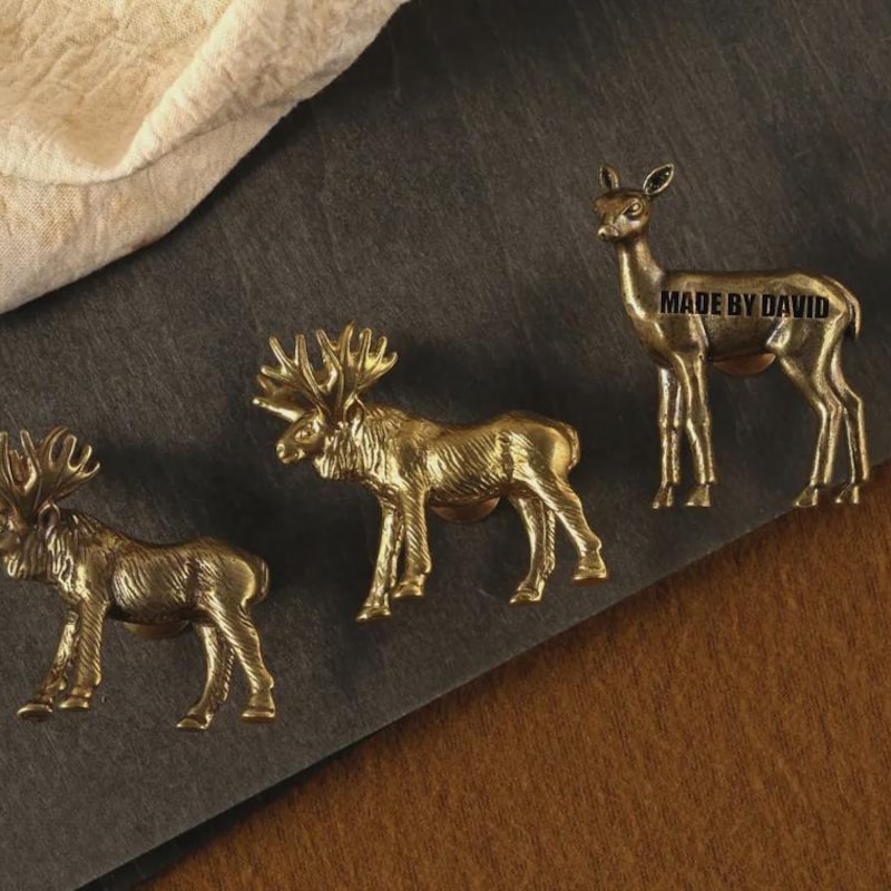 Moose Pulls Knobs - Etsy
