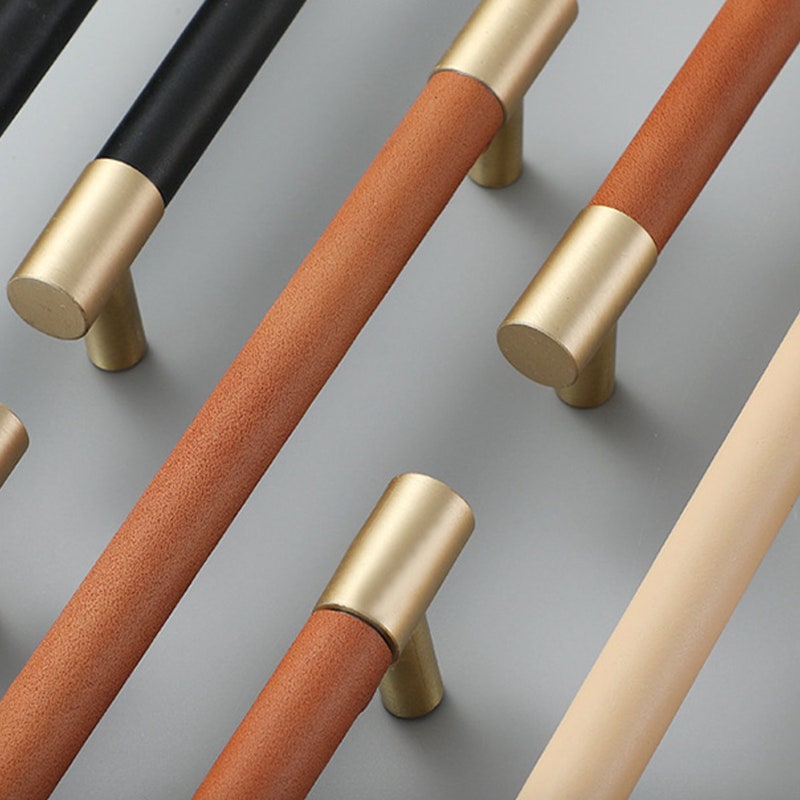 Leather Knobs - Etsy