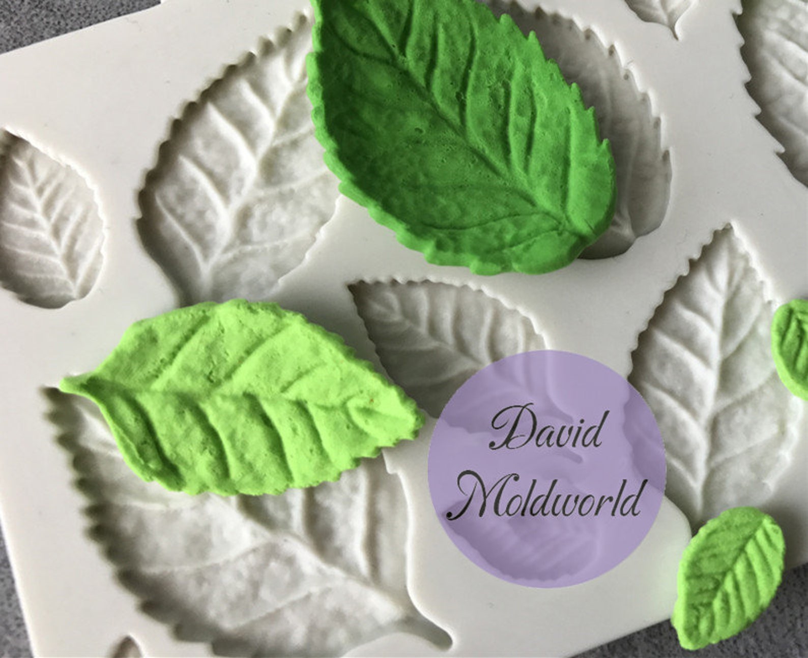 Rose Leaves Silicone Mold/leaf Mold / Elegant Leave Mold for Cake ...