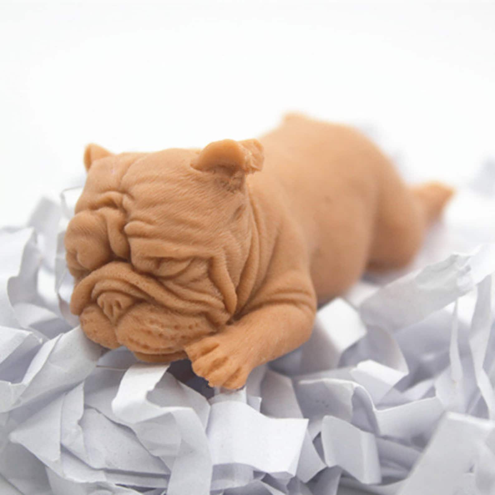 Bulldog Silicone Mold/fondant Mould Cake Decor/woodland - Etsy