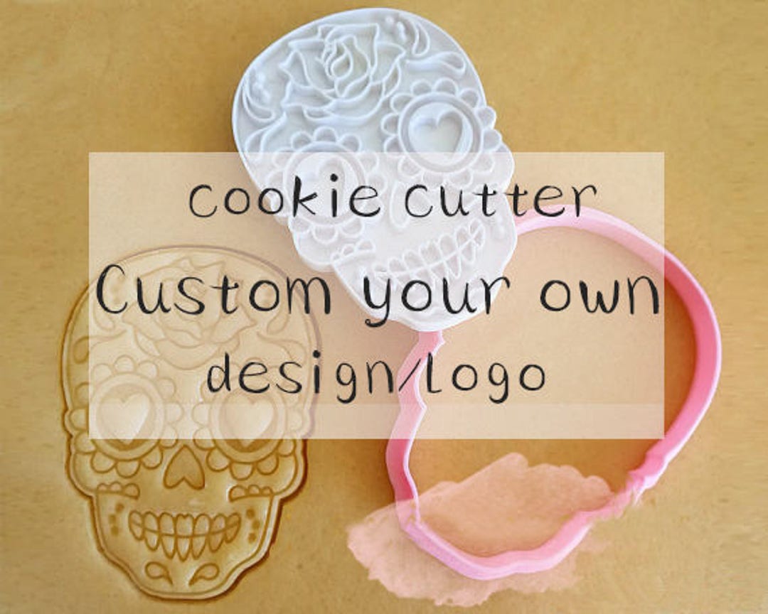 Custom Cookie Cutter,fondant Biscuit Mold,personalized Your Own Logo or ...