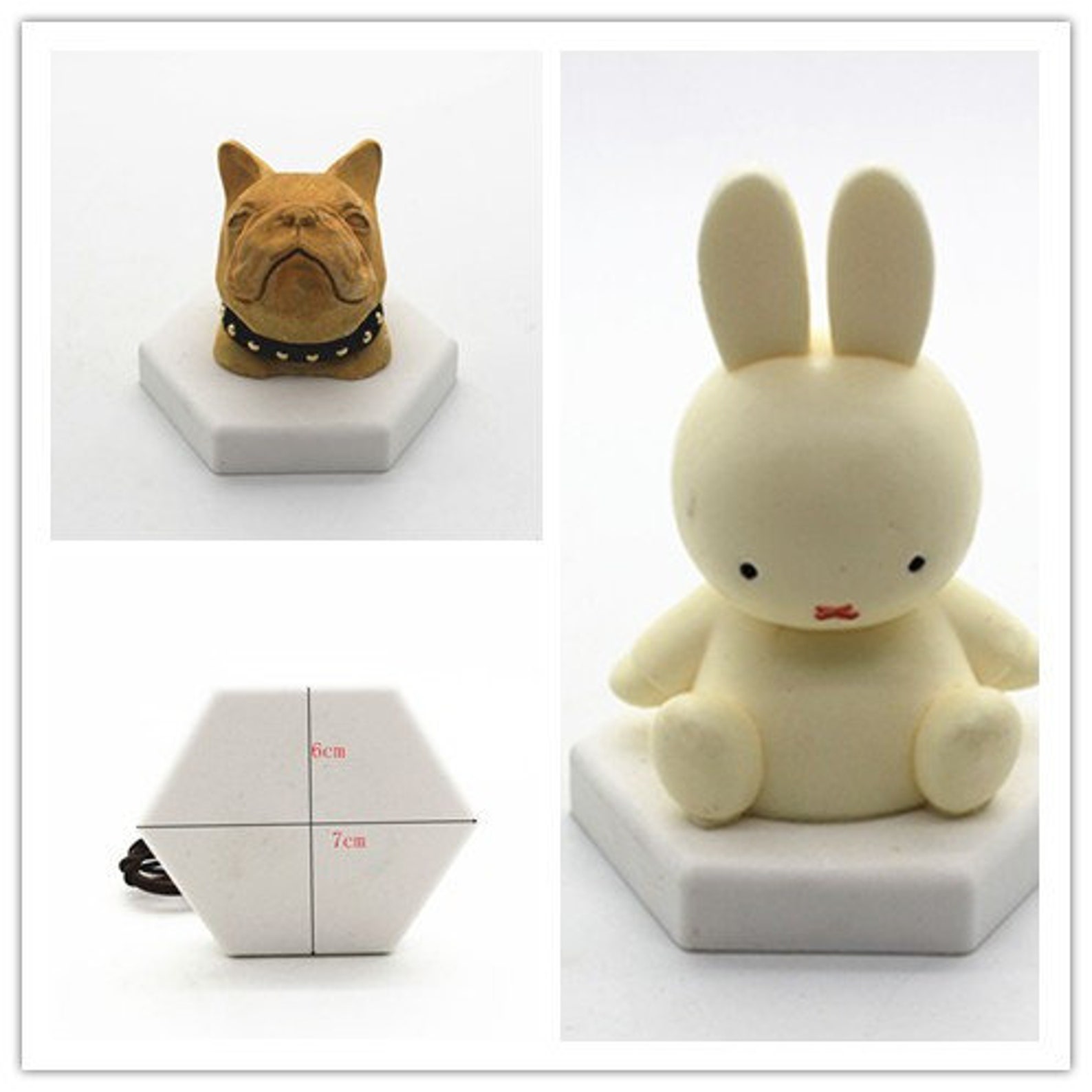 Hexagonal Base Mold/ Polymer Clay Mold/plaster Mold/ Epoxy - Etsy