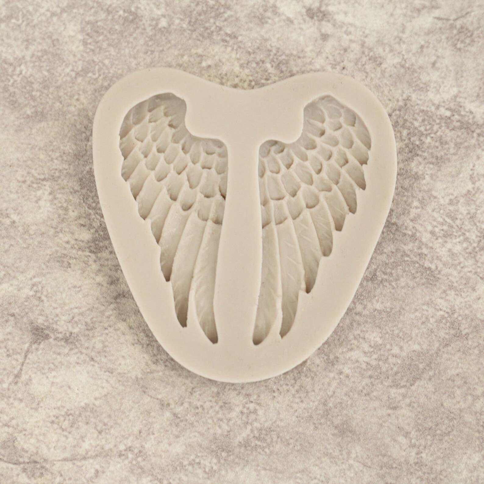 Angel Wings Mold, Silicone Wing Shaped, Cake Chocolate Fondant Candy ...