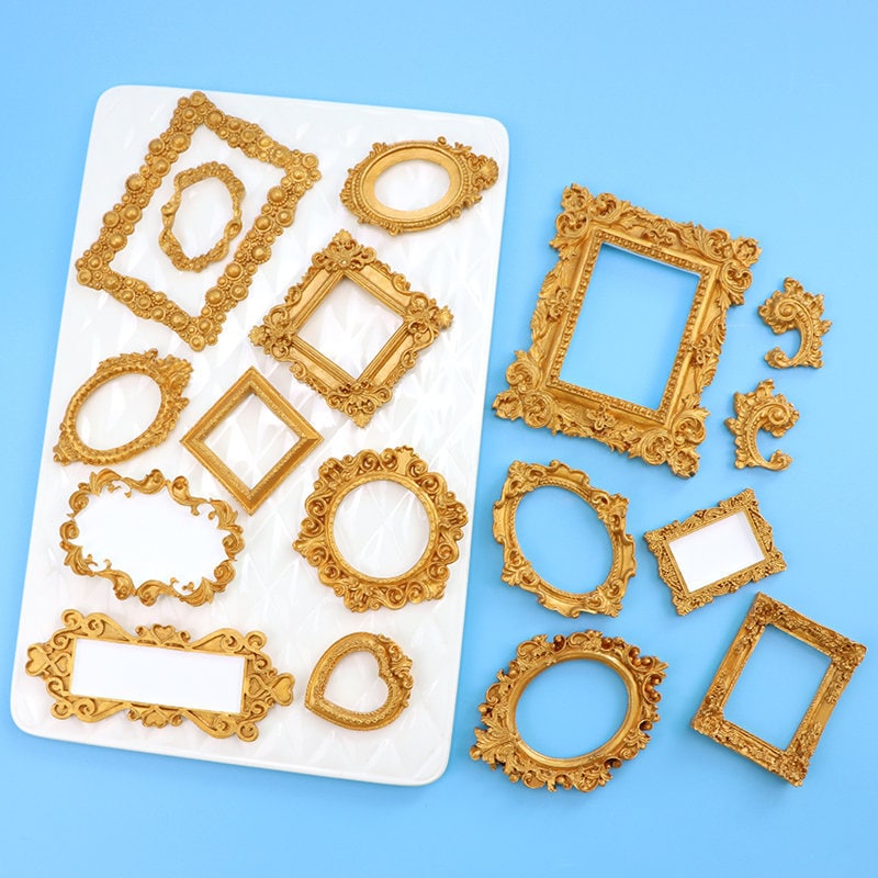 Frame Border Silicone Mold/retro Photo Frame Mold/home Decorations Tool ...