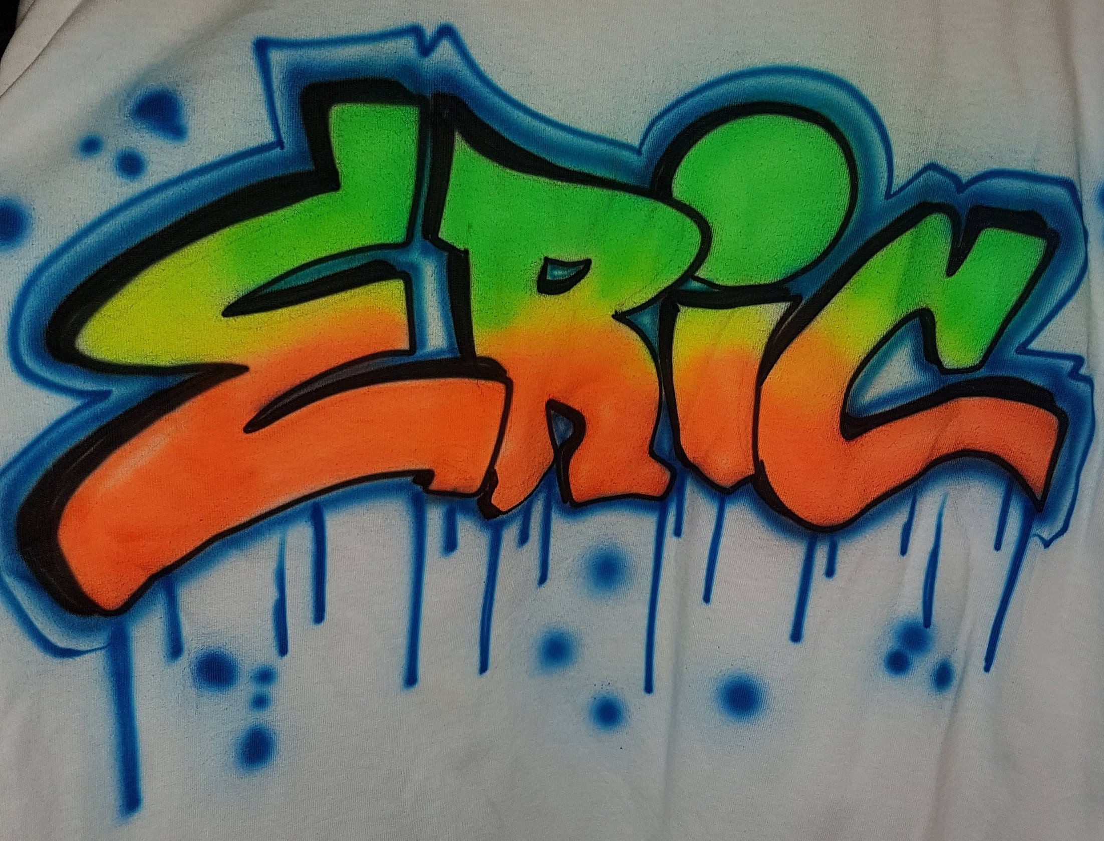The Name Erik In Graffiti