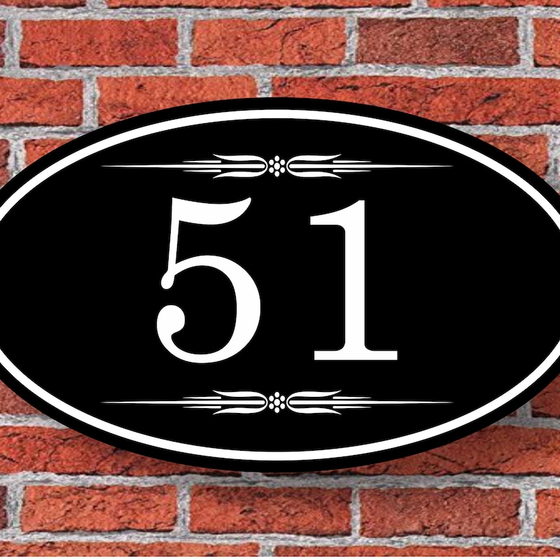 104 House Number - Etsy
