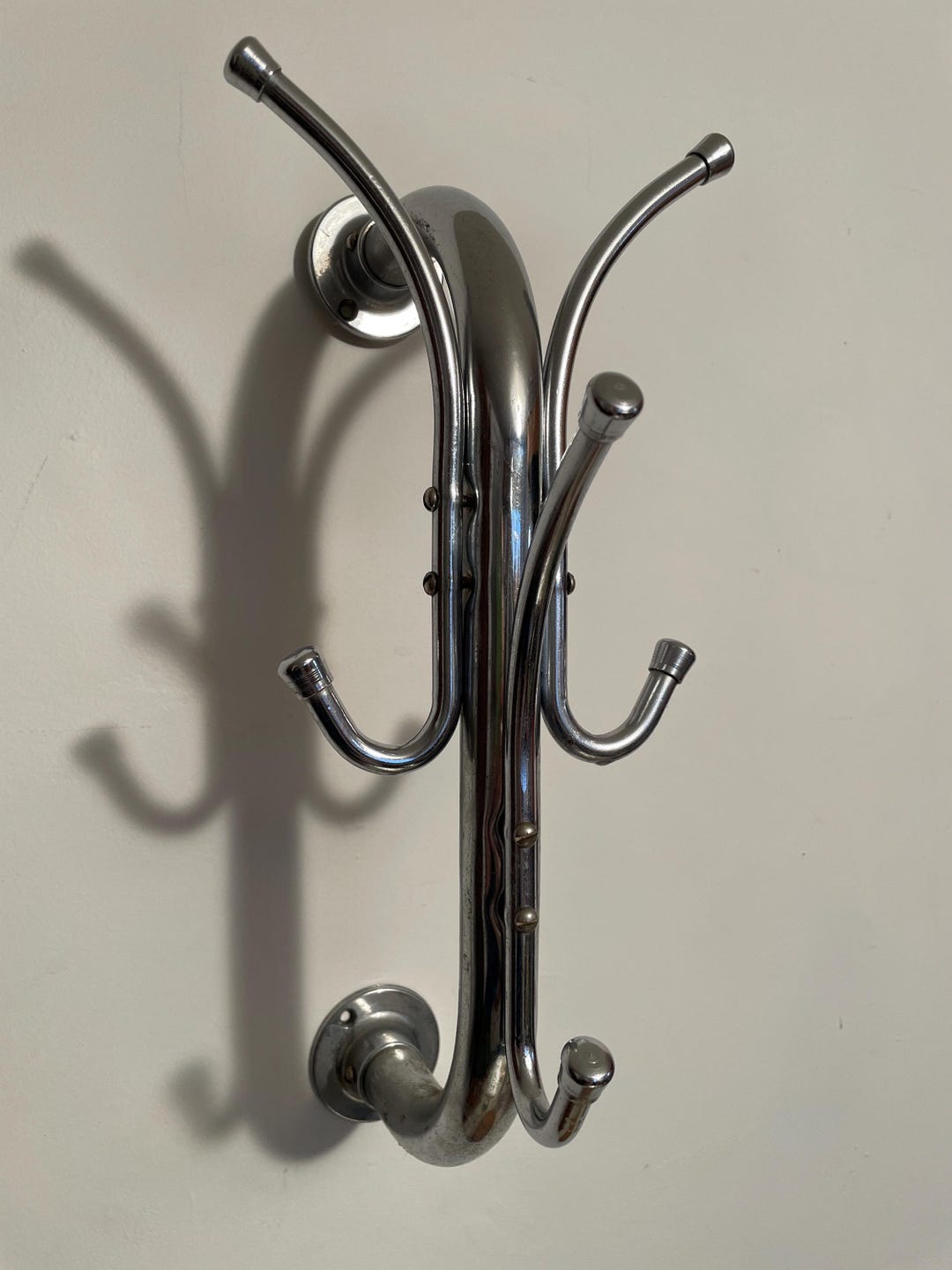 Vintage Wall-mount Train Handle Hat Rack Coat Rack Bus, Subway, Boat 6 ...