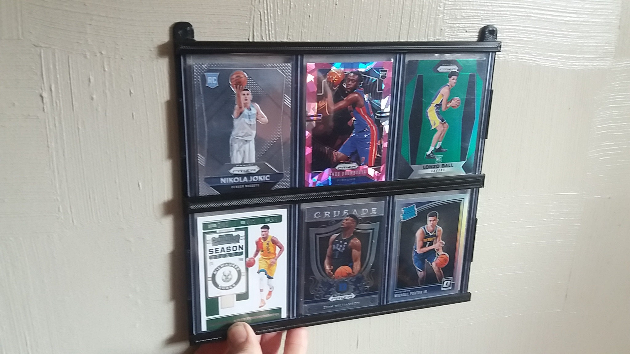 Top Loader Frames! 6 Card Frames for Sports Cards, Garbage Pail Kids ...