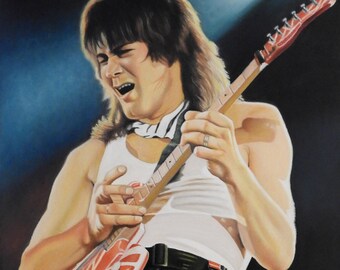 Van Halen Oil Painting | Etsy