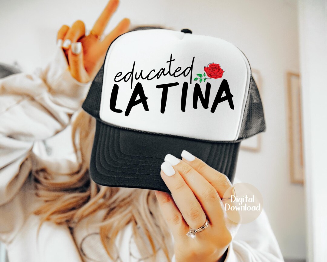 Latina SVG Bundle | Educated Latina Rose SVG | Latina Pride ...