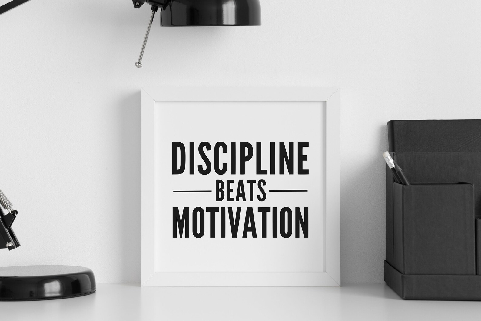 Motivational SVG Discipline Beats Motivation Svg | Etsy