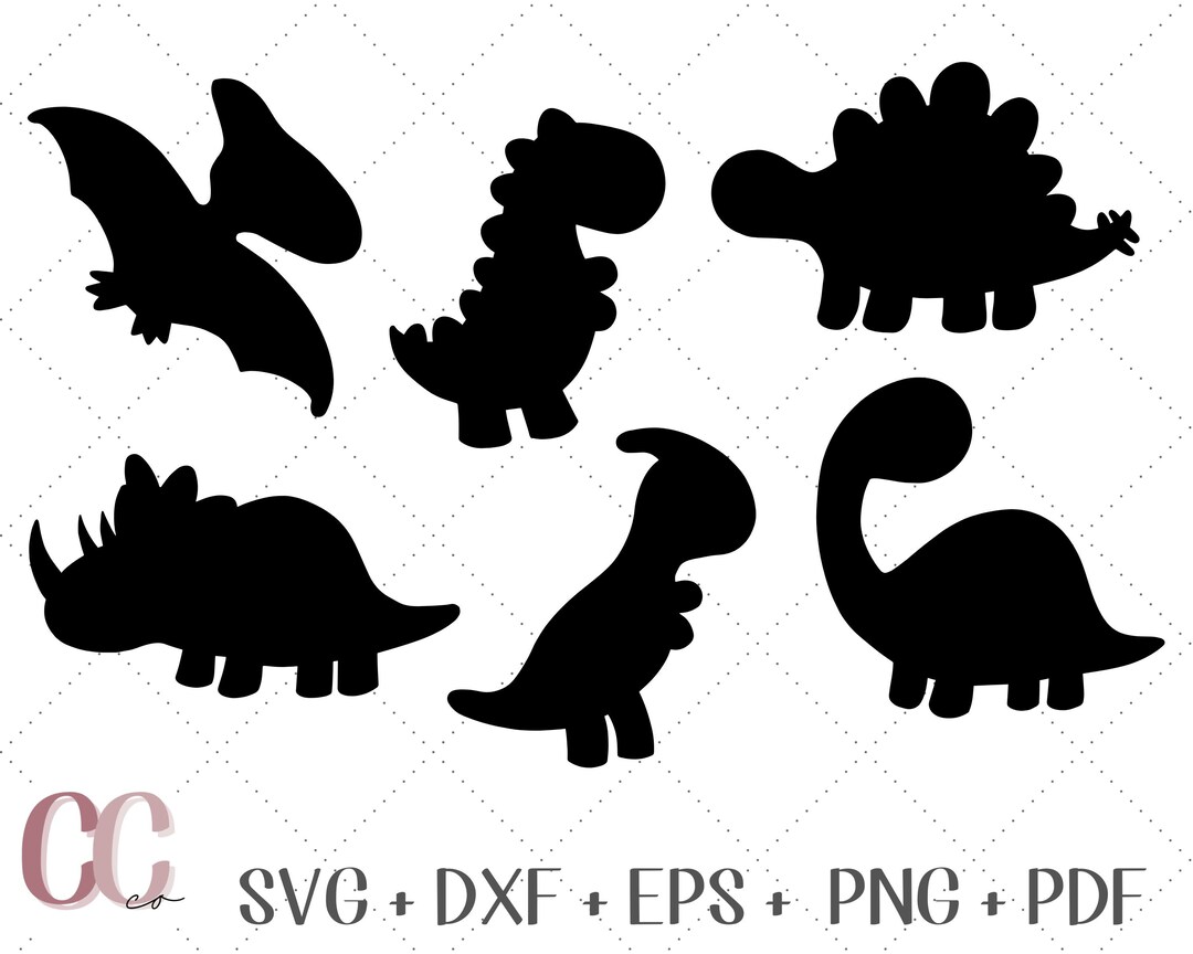 Baby Dinosaurs SVG - Dinosaur Svg Bundle, Kids Dinosaur Svg, Cute Dino ...