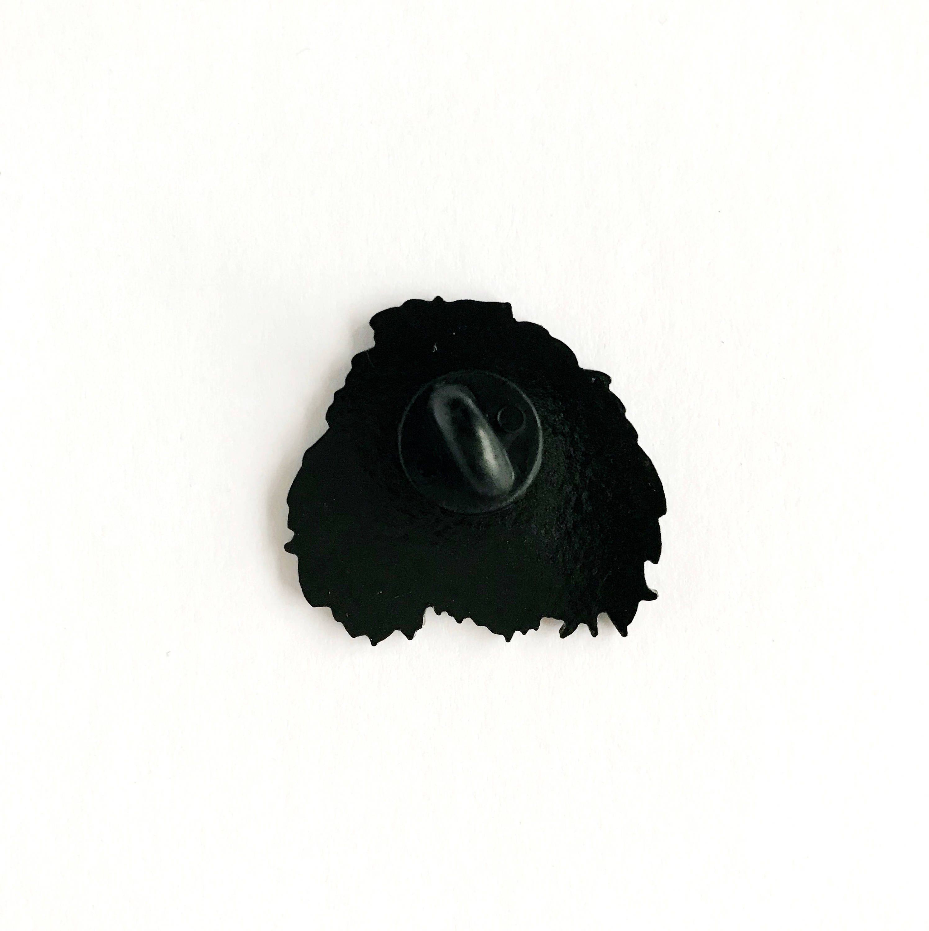 Black Doodle Dog Soft Enamel Lapel Pin - Etsy