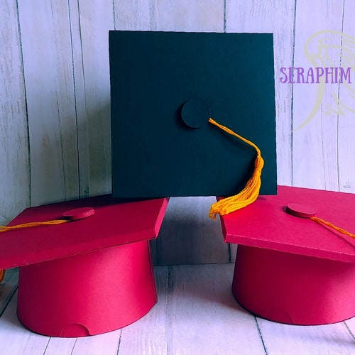 Graduation Cap Favor Box Holds Candy Gift Cards and Treats - Etsy