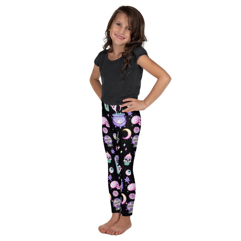 Creepy Pretty Pastel Goth Toddler Leggings - Etsy