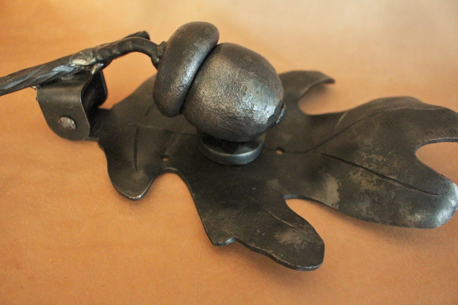 Oak Leaf Door Knocker - Etsy