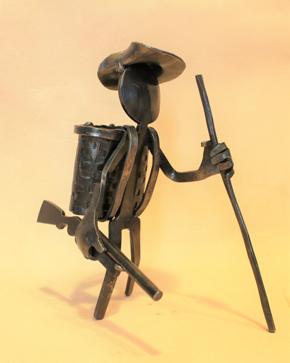 Woodsman Stickman Sculpture Figurines etna.com.pe