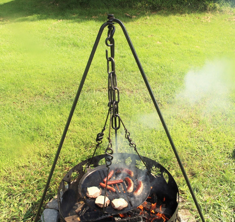 Hanging Adjustable Grill - Etsy