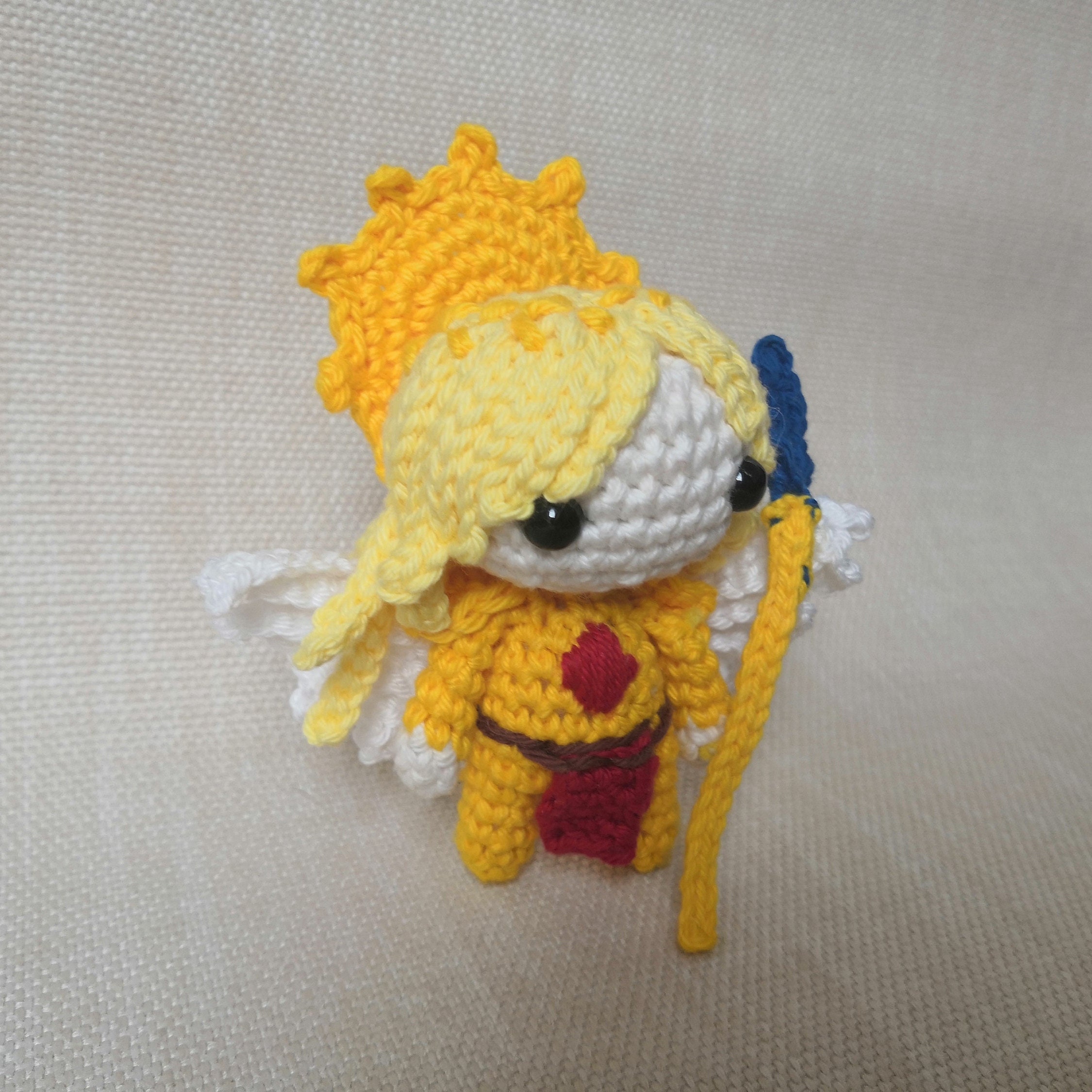 Pattern for Sanguinius, Tutorial to Crochet It, D&d, Amigrumi Pattern ...
