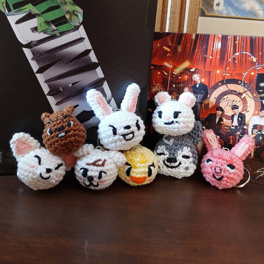Skzoo Keychain Crochet Pattern Bundle, Stray Kids (kpop) Merch - Etsy