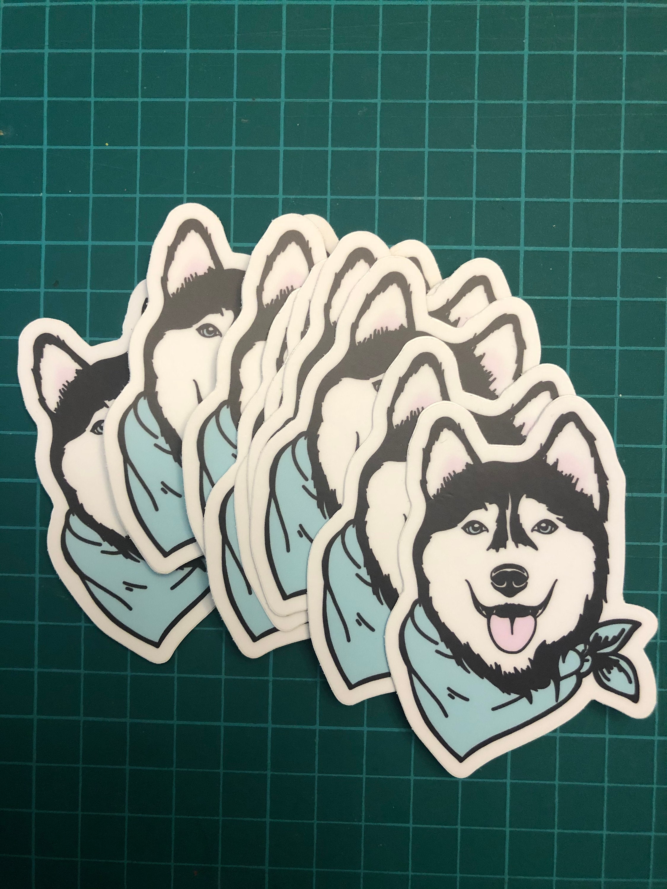 Husky Sticker - Etsy