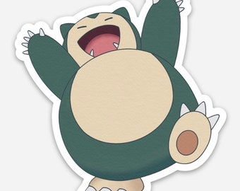 Snorlax Sticker 3 X 3 UPDATED - Etsy