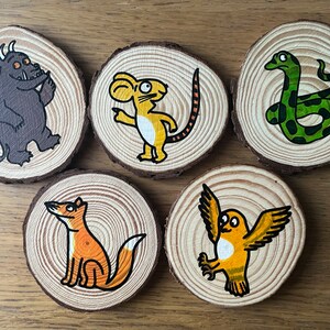 Gruffalo Story Sack - Handmade Log Slices - Etsy UK
