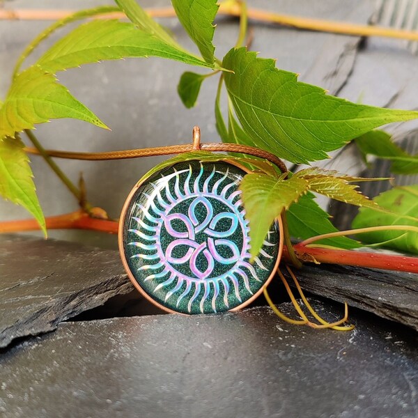 Orgonite Pendant - Etsy