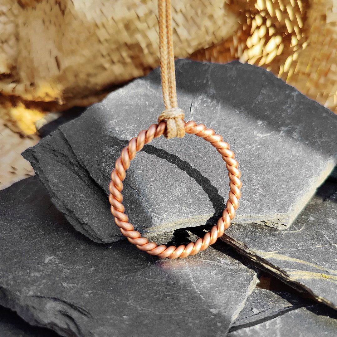 Tensor Ring Pendant, 177 Mhz Lost Tensor Ring, Copper Ring, Anxiety ...