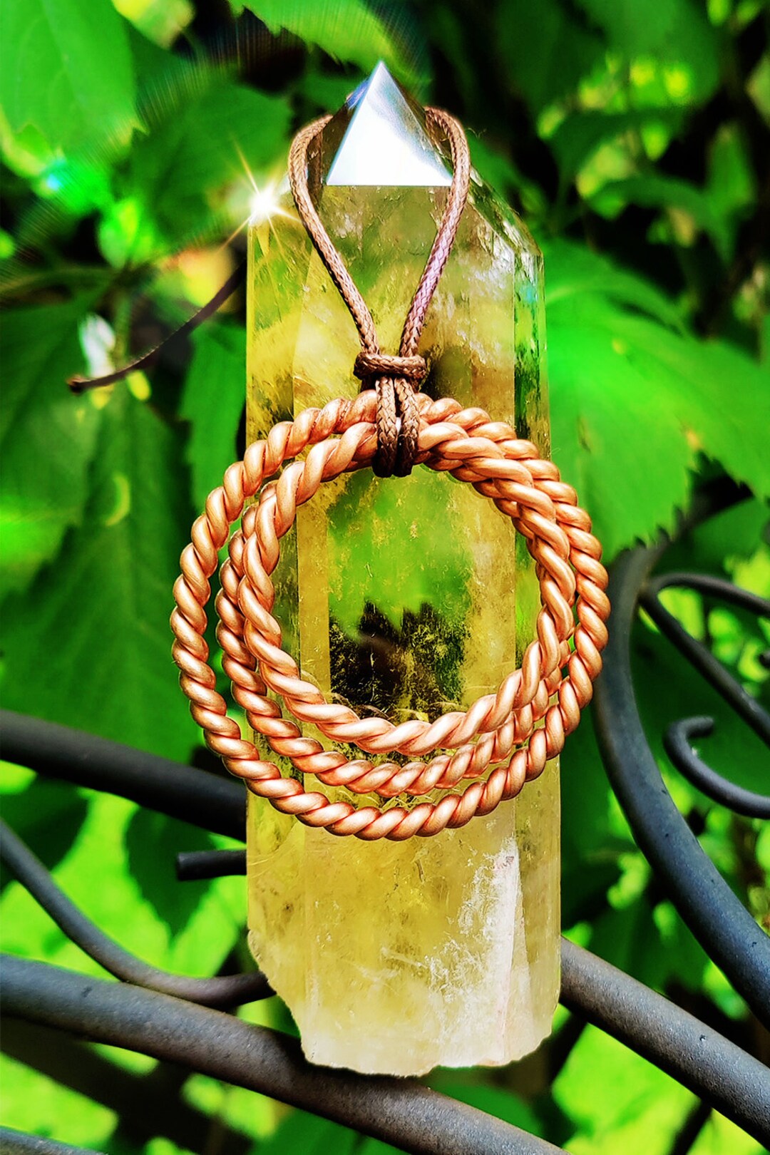 Trio Tensor Rings Pendant Set With 144mhz Sacred Royal, 177mhz Lost and ...