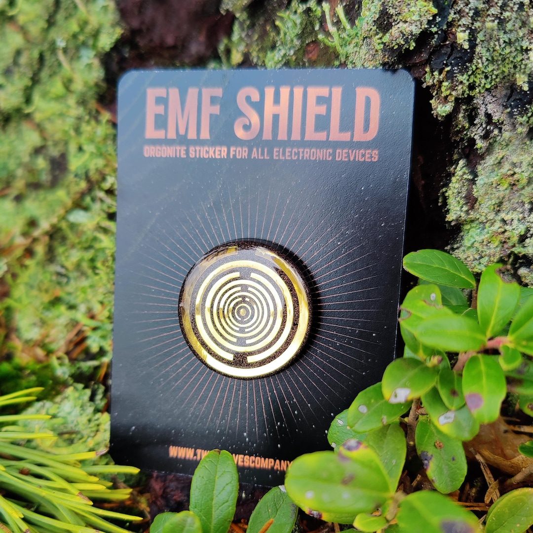Lakhovsky MWO Coil Antenna Sticker With Orgonite, Advanced EMF ...